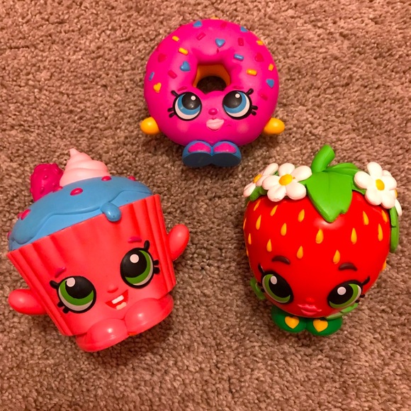 Shopkins | Toys | Three Big Shopkins Display Figures | Poshmark